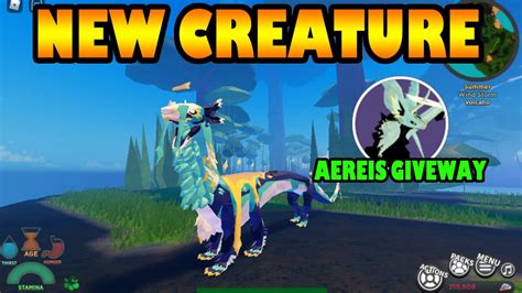 Norskogg Showcase 5 Aereis Giveaway Creatures Of Sonaria YouTube