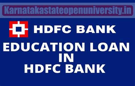 Hdfc Bank Education Loan In India 2024 Soon Abroad Interest Eligibility