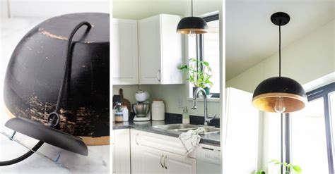 How To Make A Diy Kitchen Pendant Light Out Of A Bowl Harbour Breeze Home