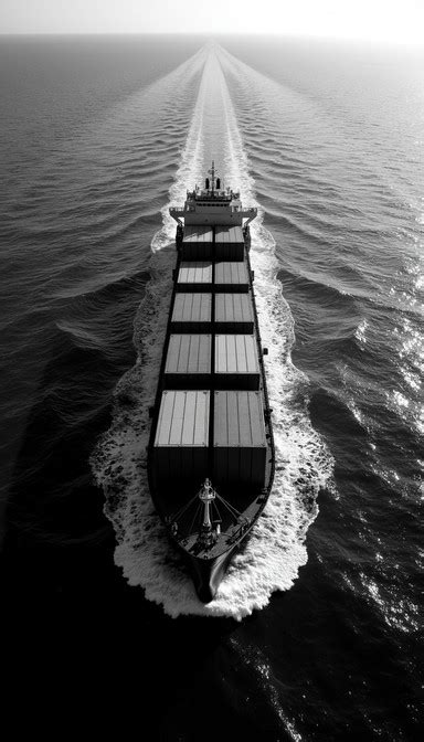 Free Massive Ship Wake Image Ship Cargo Vessel Download At Stockcake