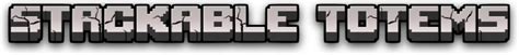 Stackable Totems Minecraft Data Pack