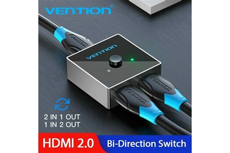 Двунаправленный HDMI 2.0 Переключатель Vention 4K 60Hz Цена Купить
