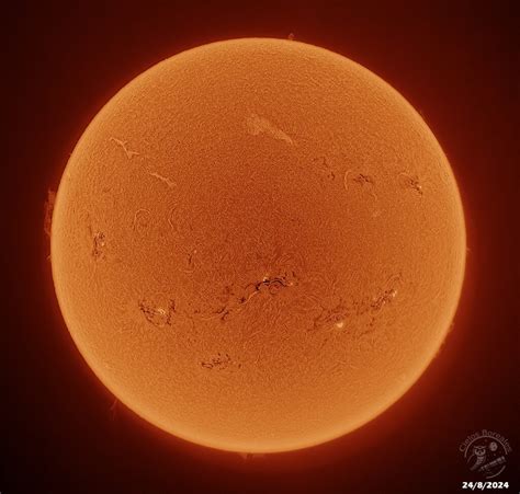 Sol 24 8 2024 Cielos Boreales Astrofotografía