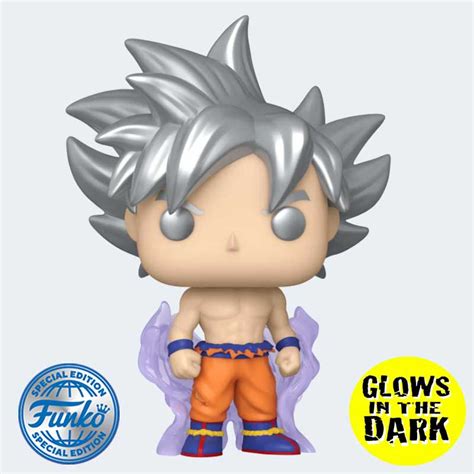 Funko Pop GOKU ULTRA INSTINTO GLOW Special Ed Dragon Ball Super