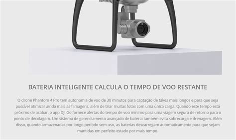Drone Dji Phantom 4 Pro Obsidian Edition Tecno Drones A Mais