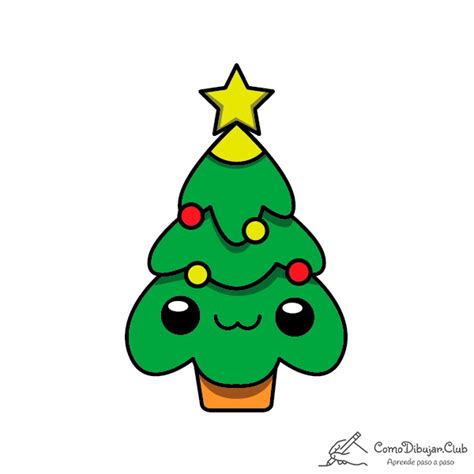 Dibujos Kawaii de Navidad para colorear descargar e imprimir Colorear imágenes