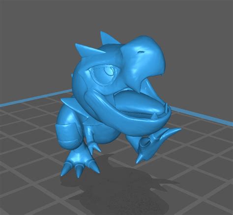 Stl File Tyrunt Pokemon 3d Print Model 🐉 ・3d Print Design To Download・cults