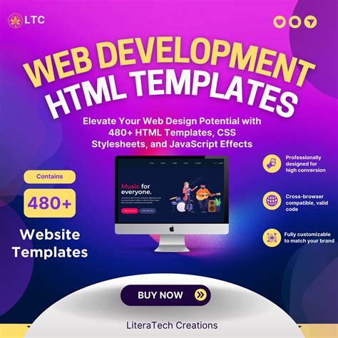 480 Premium HTML Website Template Bundle Elevate Your Web Design Seo