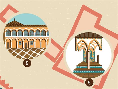 Mapa del Real Alcázar de Sevilla Behance