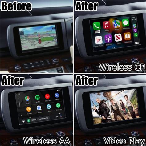Lsailt Wireless Carplay Android Auto Interface For Nissan Elgrand E51