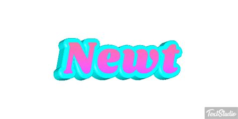 Newt Name Animated GIF Logo Designs