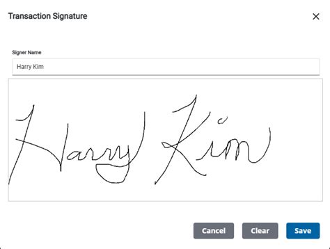 Capture A Signature On An Existing Audit Transaction