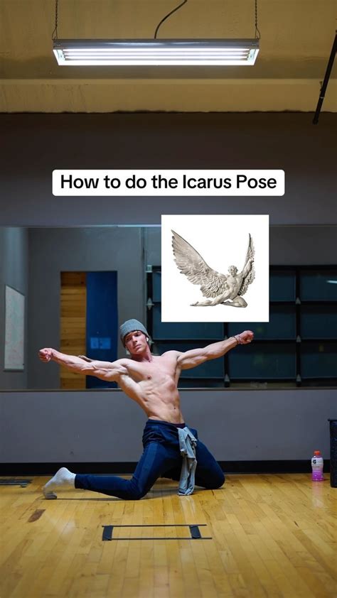 Icarus Pose Bodybuilding