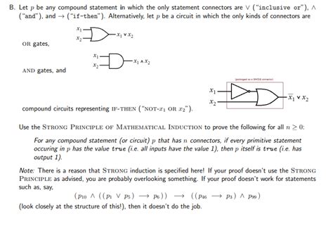 Solved 3 Let P Be Any Compound Statement In Which The Only