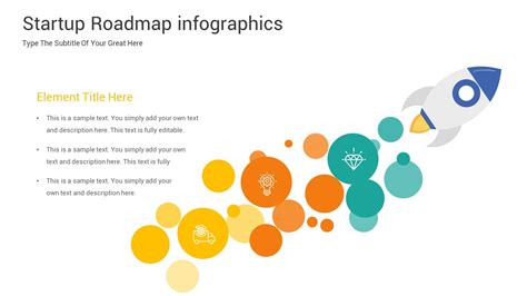 Modern Startup Roadmap Powerpoint Template