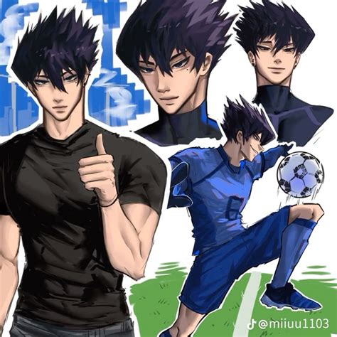 Tabito Karasu Blue Lock Anime Guys Blue Lovk Blue Anime