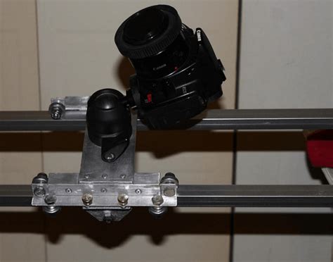 a simple but elegant time lapse camera slider hackaday