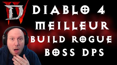 Diablo 4 Le Meilleur Build Voleur Boss Dps Diablo 4 Fr Youtube