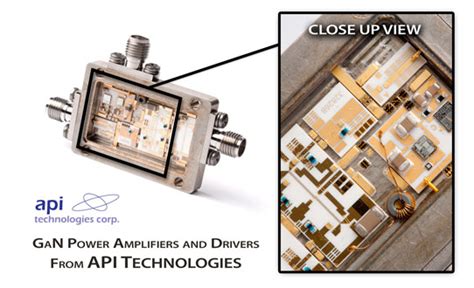 API Debuts Broadband GaN Power Amplifier Drivers