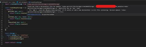 Redux Persist Failed To Create Sync Storage Falling Back To Noop
