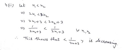 [solved] 4 Determine Whether The Sequence Is Increasing Decreasing Or Course Hero