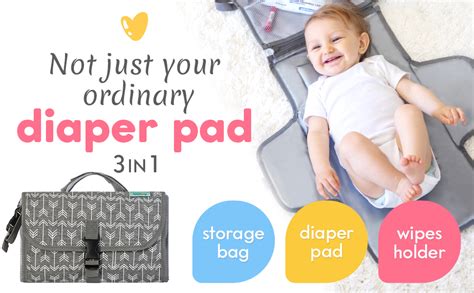 Amazon.com: Kopi Baby Portable Diaper Changing Pad - Baby Diaper ...