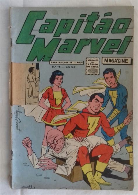 Hq Gibi Capitão Marvel Magazine Nº R em Mercado Livre