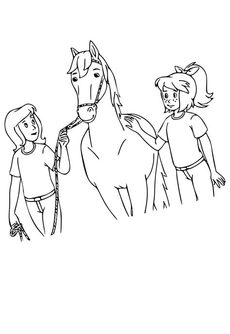 Bibi Und Tina Ausmalbilder Malvorlagen Bibi Und Tina Zum Ausdrucken