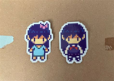 Omori Headspace Aubrey And Mari Stickers Hobbies And Toys Memorabilia