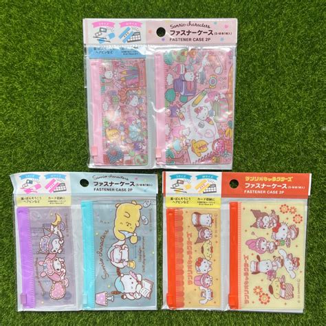 全新現貨 日本大創 Daiso 三麗鷗 Sanrio 夾鏈袋 收納袋 Kitty 美樂蒂 布丁狗 雙子星 酷洛米 酷企鵝 蝦皮購物