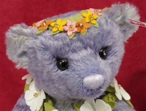 【楽天市場】シュタイフ テディベア Steiff 日本限定 すみれ テディベア ぬいぐるみ プレゼント リアル クリスマス：テディベア専門店