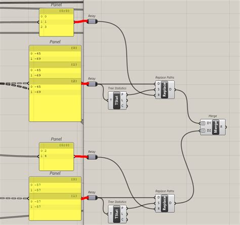 Merge Branches With Selected Indices Grasshopper Mcneel Forum