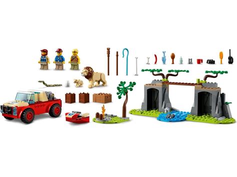 LEGO City 60301 Спасательный внедорожник для зверей | playzone.com.ua
