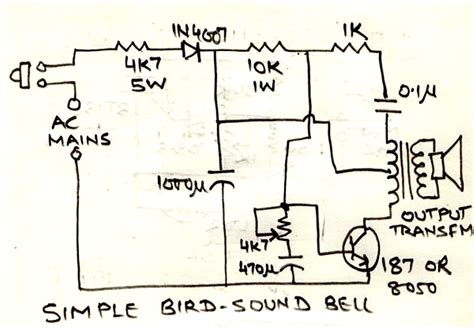 Simple Bird Sound Generator Circuit Diagram Circuit Diagram Centre
