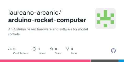 Github Laureano Arcanioarduino Rocket Computer An Arduino Based