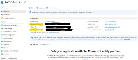 Did You Restart Powershell Pnp Connection Using Azure Ad App