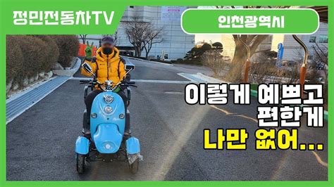 다양한 안전장치로 안전하고 편안하게 탈 수 있는 고품격 근거리 이동수단 고급형 2인승 4륜 전동 스쿠터 루이 배송 후기