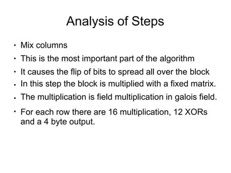 Advance Encryption Standard A E S Pptx