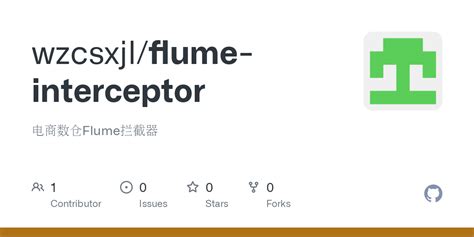 Github Wzcsxjlflume Interceptor 电商数仓flume拦截器