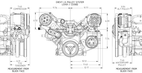 Lsv01 Ls Chevy Victory Series Pulley Systems With Alternator Ac