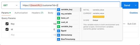 Store And Reuse Values Using Variables Postman Learning Center