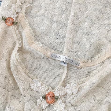 Vintage Cami Top Dainty Lace Slip Camisole Top Depop