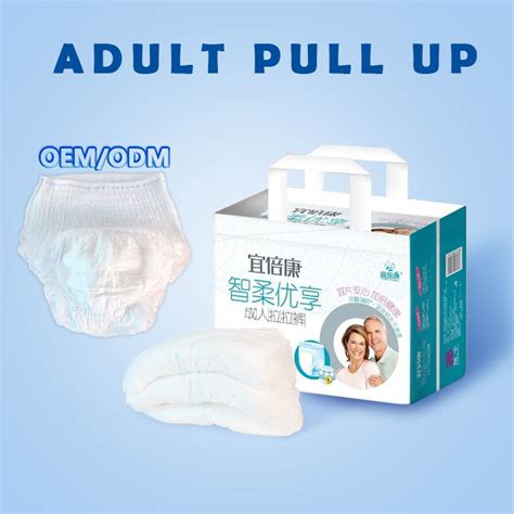 Incontinence Products Disposable Adult Diaper Pull Up Pants For Elder