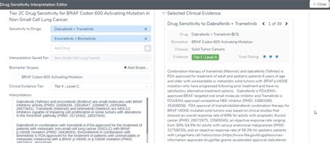 Somatic Variant Reporting In Vsclinical Scope Management