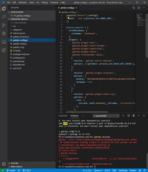 Trouble Using Gatsby Develop Because Of Execution Policies Rgatsbyjs