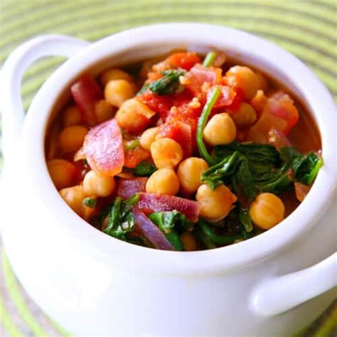 Spinach Tomato And Chickpea Stew The Kitchen Magpie