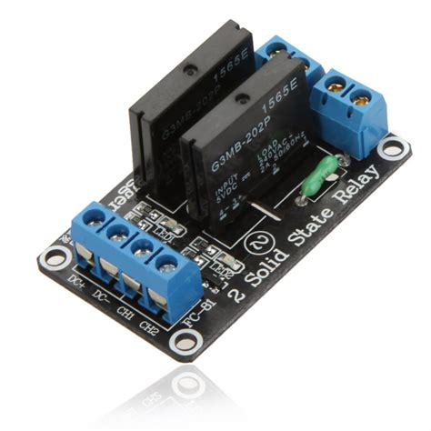 5V 2 Channel Relay Module Low Level Trigger Solid State Relay Module Relay Interface Board For