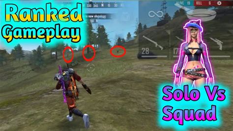 Solo Vs Squad Ranked Gameplay YouTube