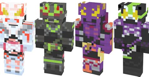 マインクラフトスキン 仮面ライダーギーツ マイクラスキン3 新羽 夕のイラスト Pixiv