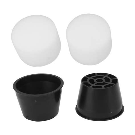 Panier de plantation hydroponique avec éponge VGEBY DUO pcs Noir Excellent